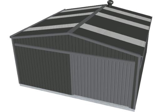Hilbert 6112 7m x 7m x 3m Gable Shed